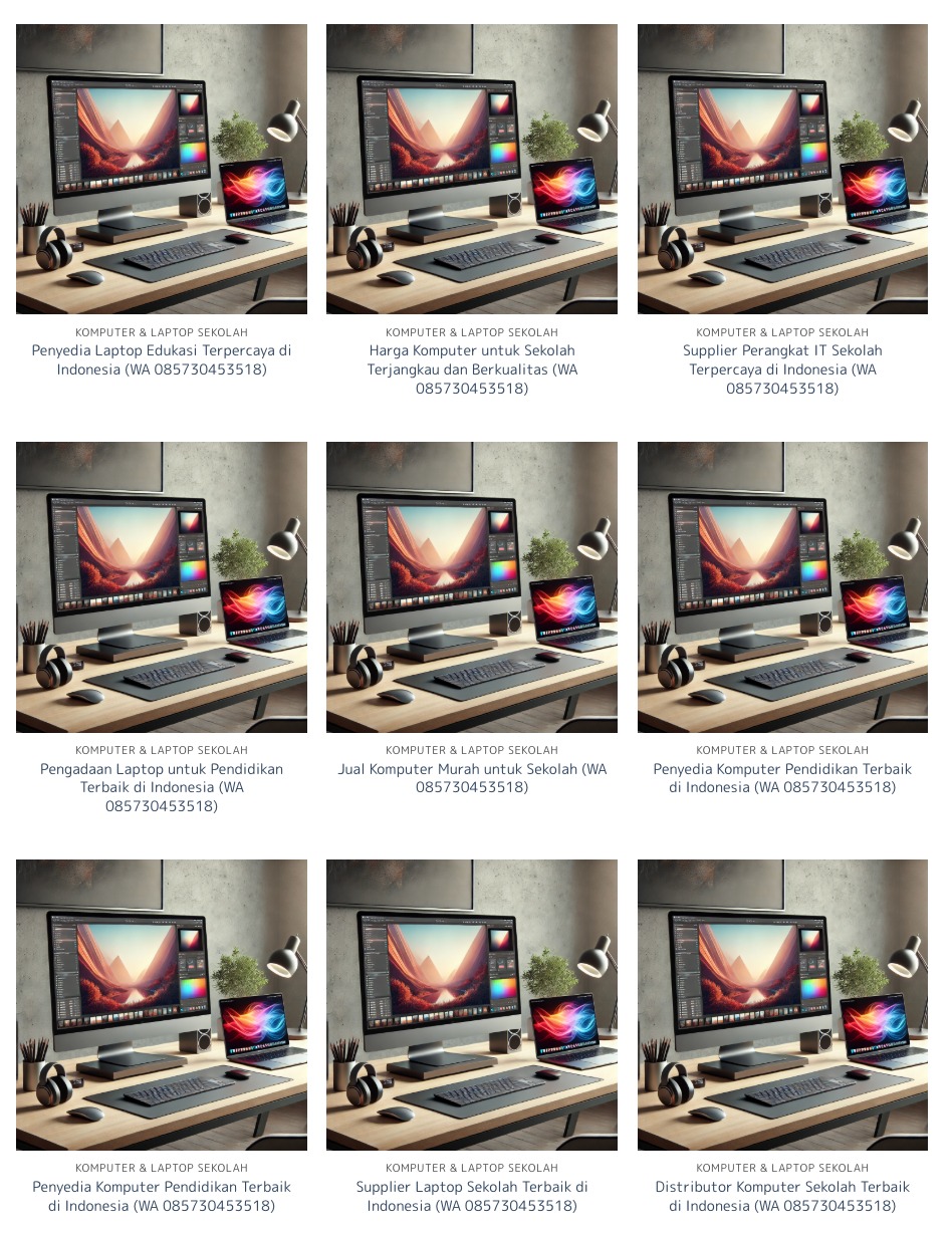 Supplier Pengadaan Meja Lab Komputer – Solusi Kokoh, Ergonomis, dan ...